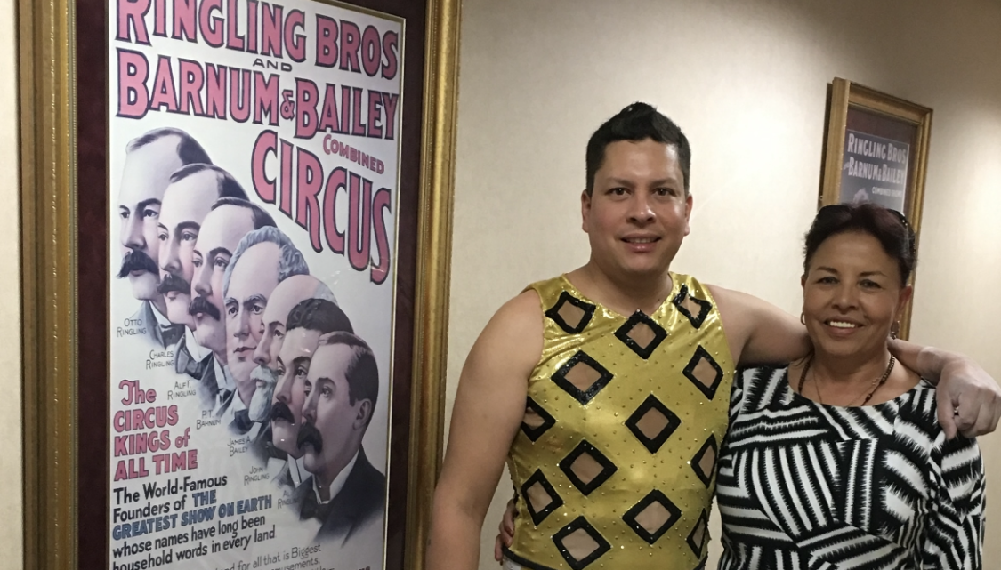 High-Flying Mother-Son Duo Clothilde and George Caceres | Ringling Bros ...